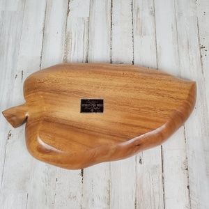 Vintage | Accents | Vintage Leilani Hawaii Large Monkey Pod Services ...
